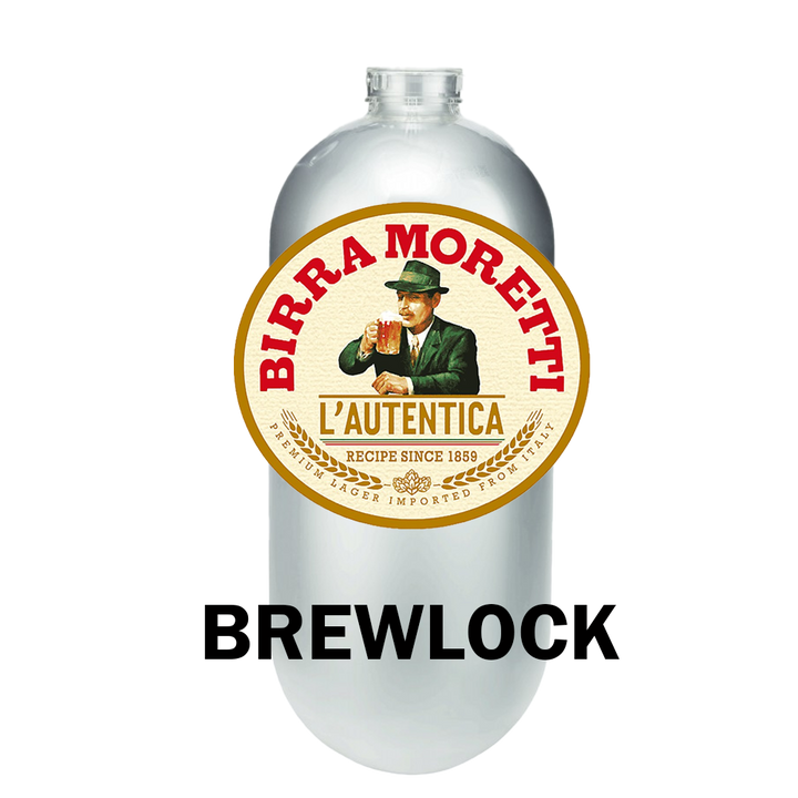 Birra Moretti 20L Brewlock Keg | The Keg Shed – The Drinks Shed